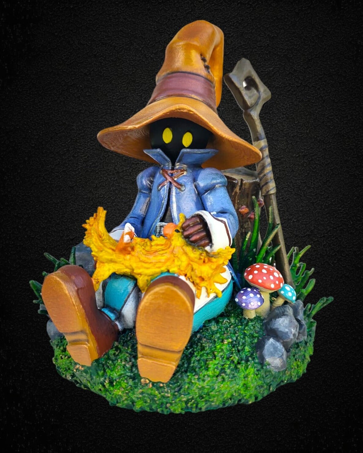 Vivi Ornitier Final Fantasy IX Figure Diorama ,vivi Final Fantasy ...