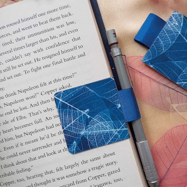 Magnetic Bookmark Pen Holder - Etsy