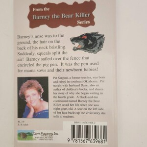 SIGNED Timber Wolf barney the Bear Killer Series by Pat Sargent - Etsy