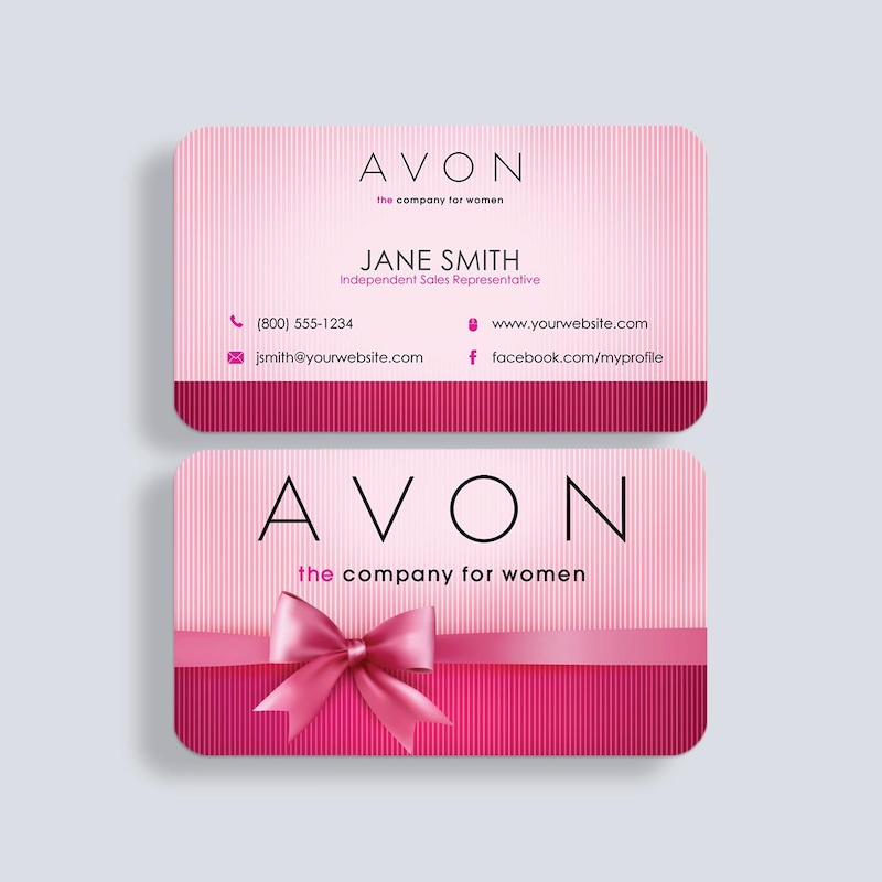 Avon Business Cards - Etsy
