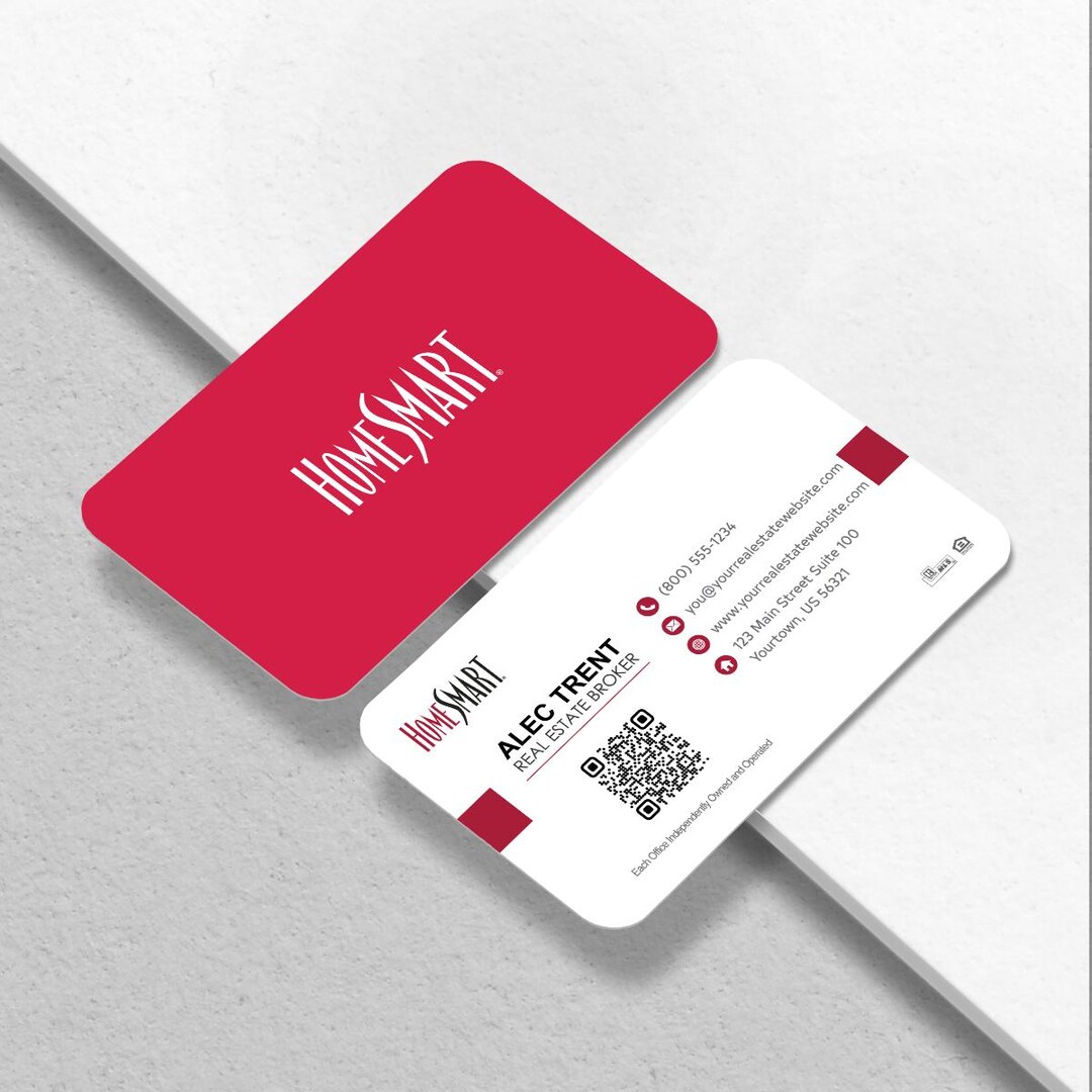 Homesmart Business Cards – Custom Real Estate Agent Design - Etsy