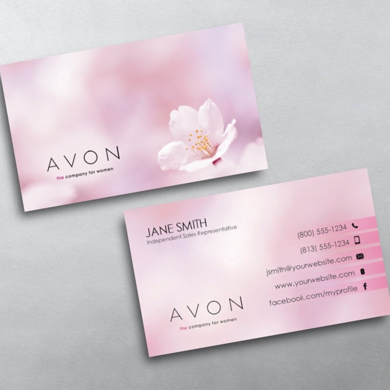 Avon Business Cards - Etsy