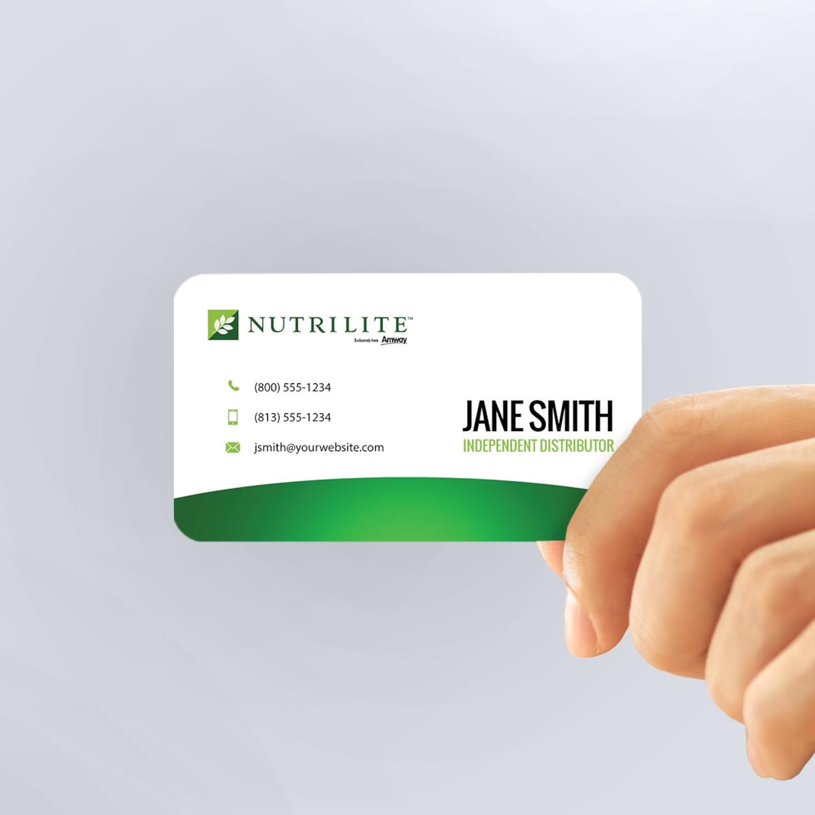 Amway Business Card - Independent Distributor Business Card Design ...