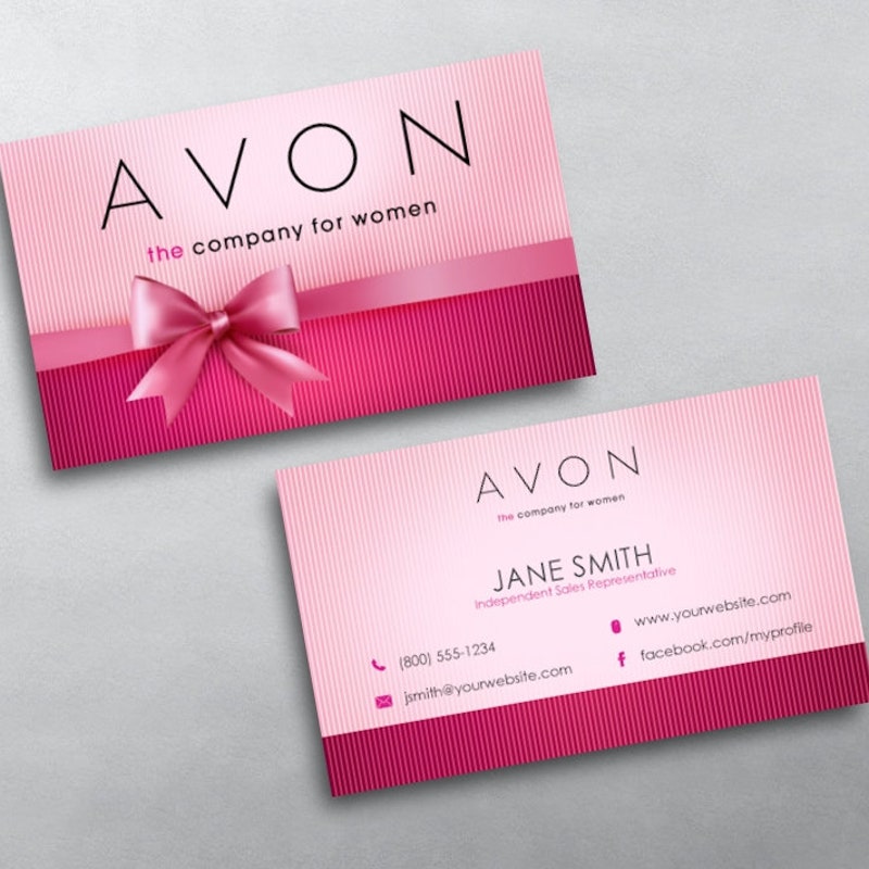 Avon Business Cards - Etsy