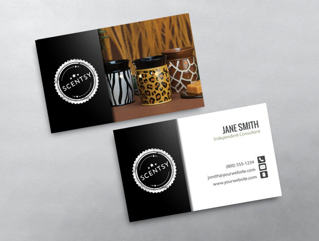Scentsy Business Card Independent Consultant Business Card Design Free ...