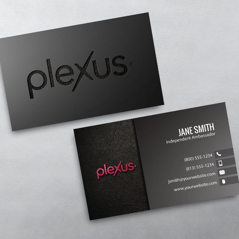 Plexus Business Card - Etsy