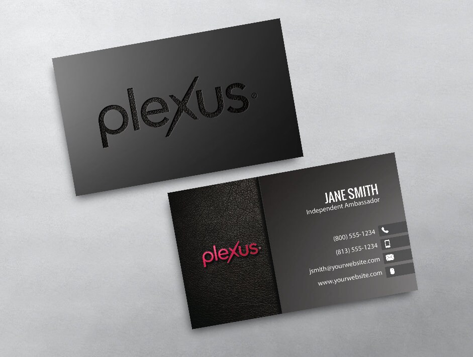 Plexus Business Card Independent Ambassador Business Card - Etsy
