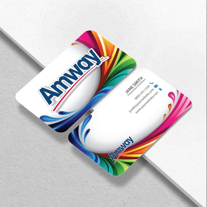 Custom Independent Distributor Business Cards – 16pt, Free Shipping - Etsy