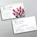 Avon Business Card Independent Sales Representative Business Card ...