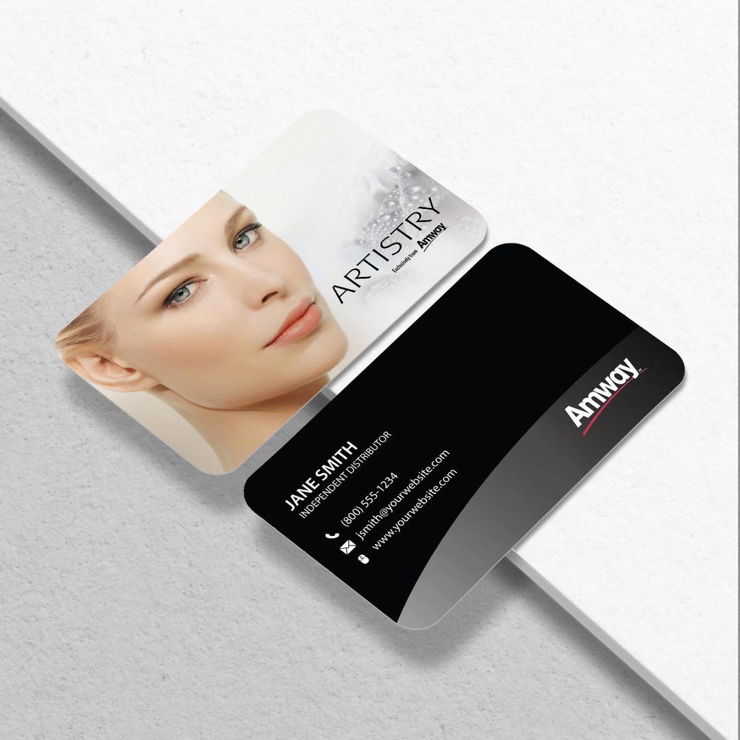 Amway Business Card - Independent Distributor Business Card Design ...