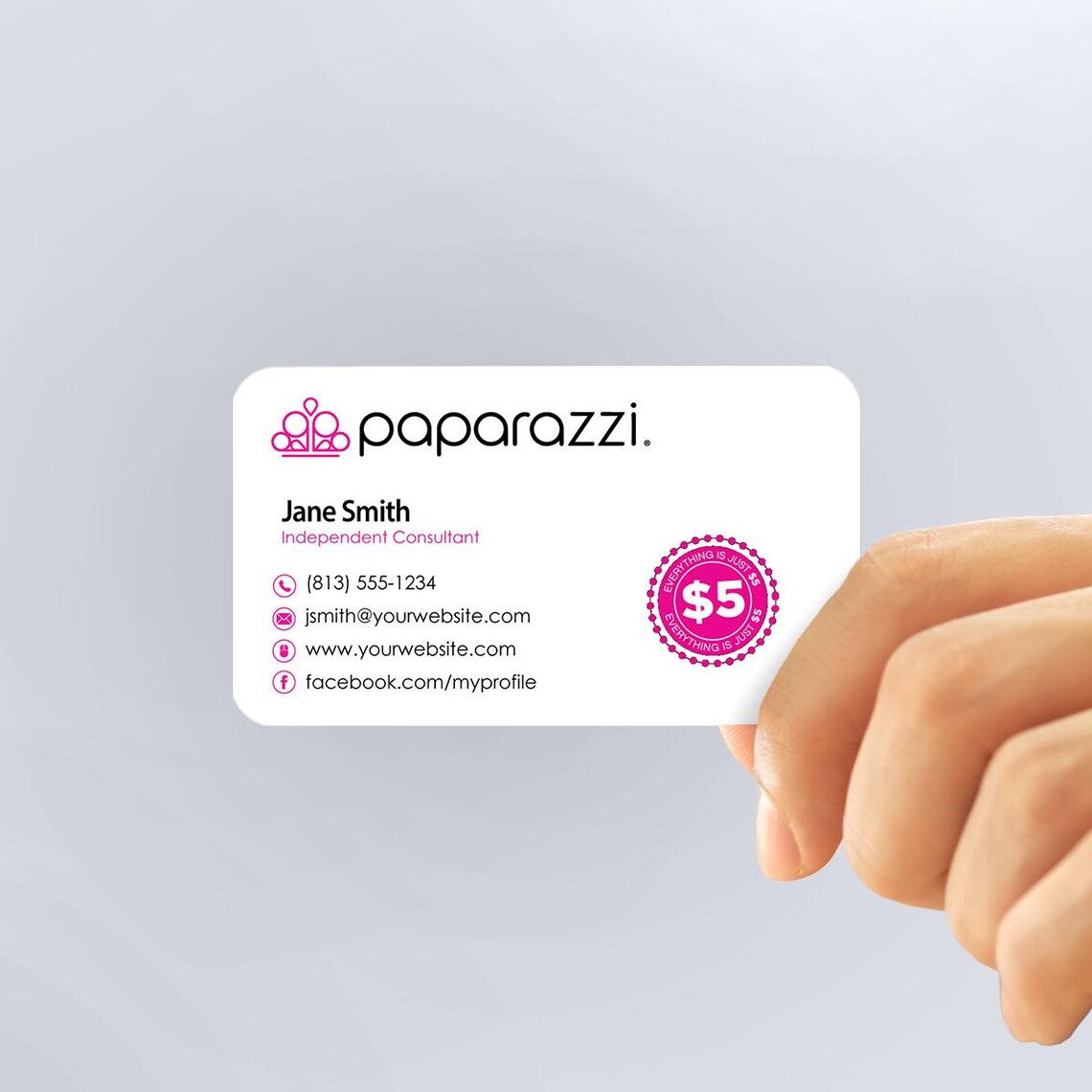 Custom Independent Distributor Business Cards – 16pt, Personalized - Etsy