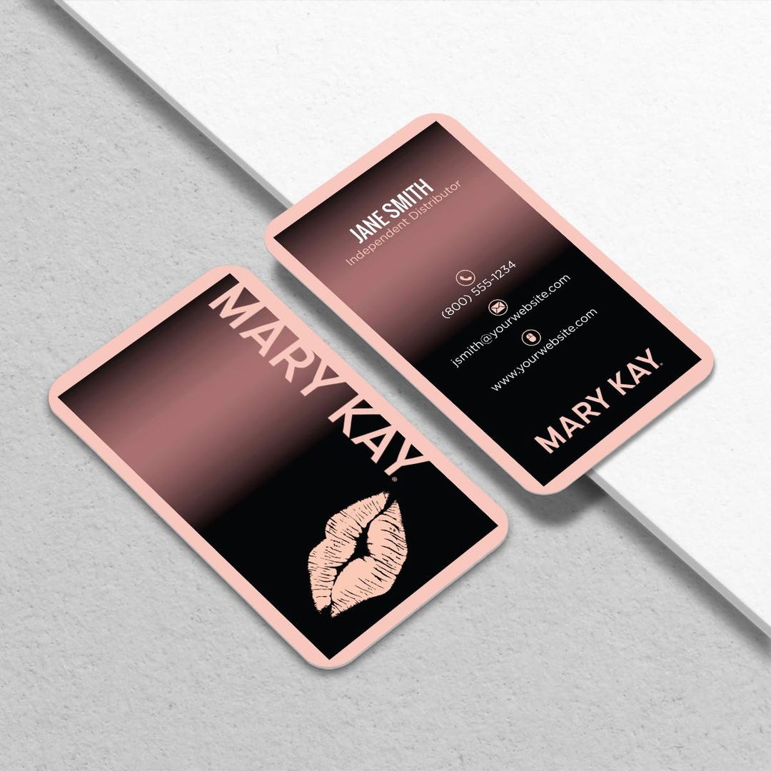Custom Independent Beauty Consultant Business Card - Free US Shipping ...