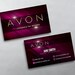 Avon Business Card Independent Sales Representative Business - Etsy