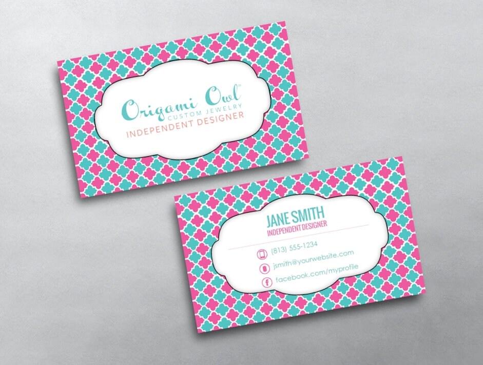 Origami Owl Business Cards
