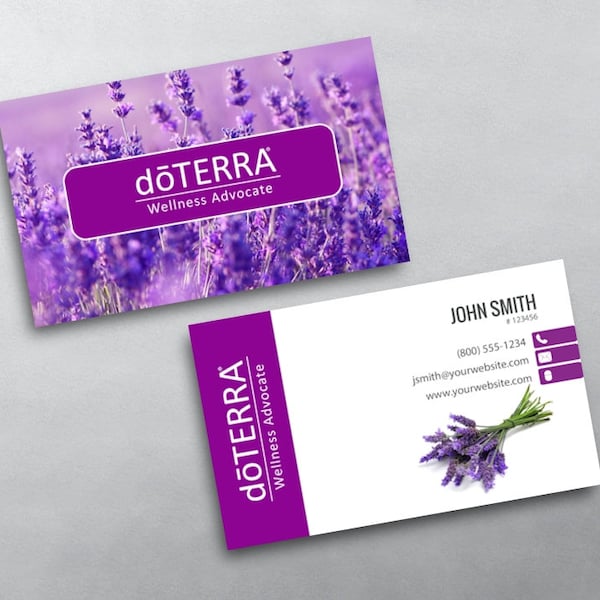 Doterra Business Cards - Etsy