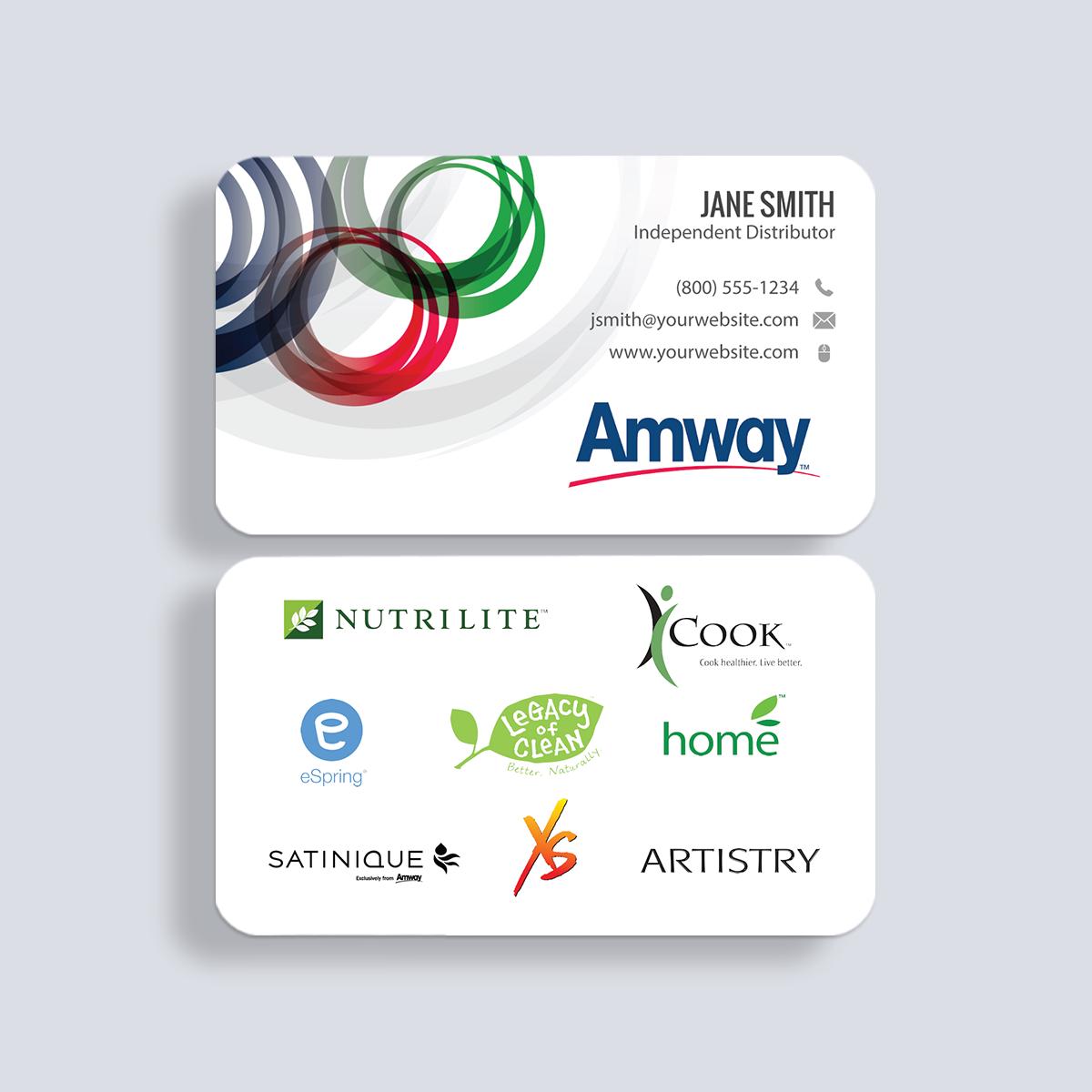 Custom Independent Distributor Business Cards - Personalized Design - Etsy