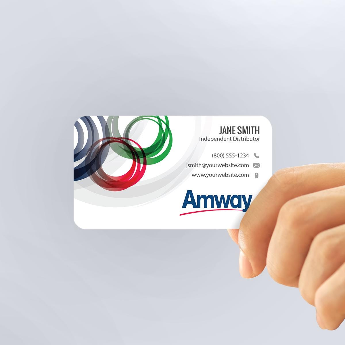 Amway Business Card - Independent Distributor Business Card Design ...