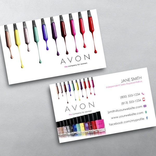 Avon Business Cards - Etsy