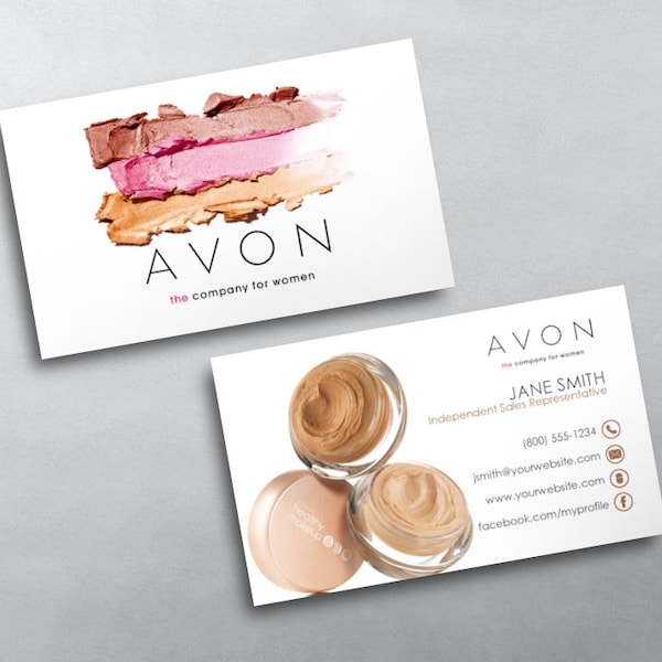Avon Business Cards - Etsy