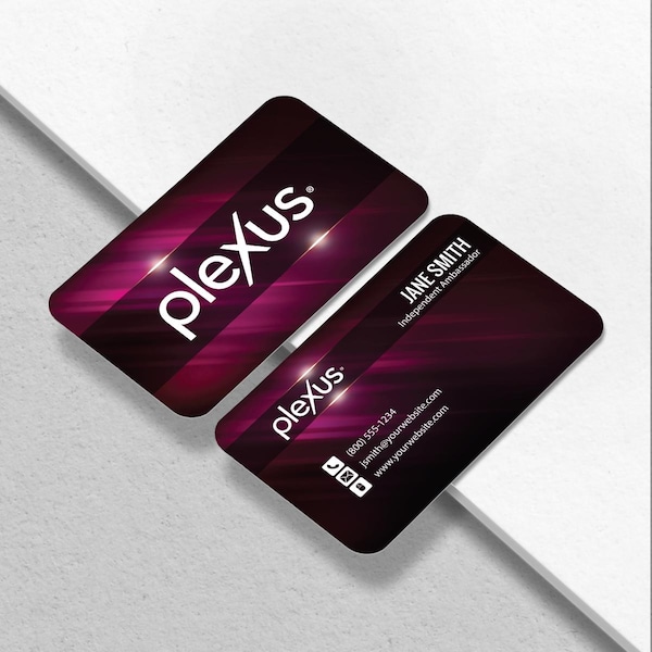 Plexus Business Card - Etsy