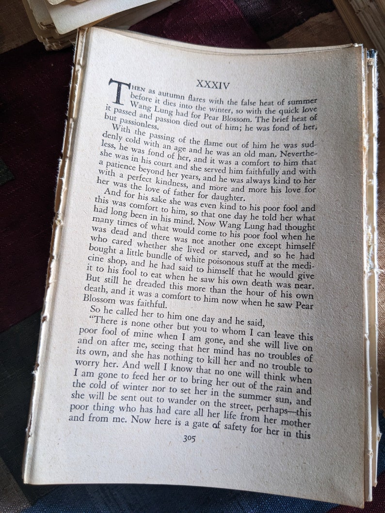 100 Loose Vintage Book Pages - Etsy