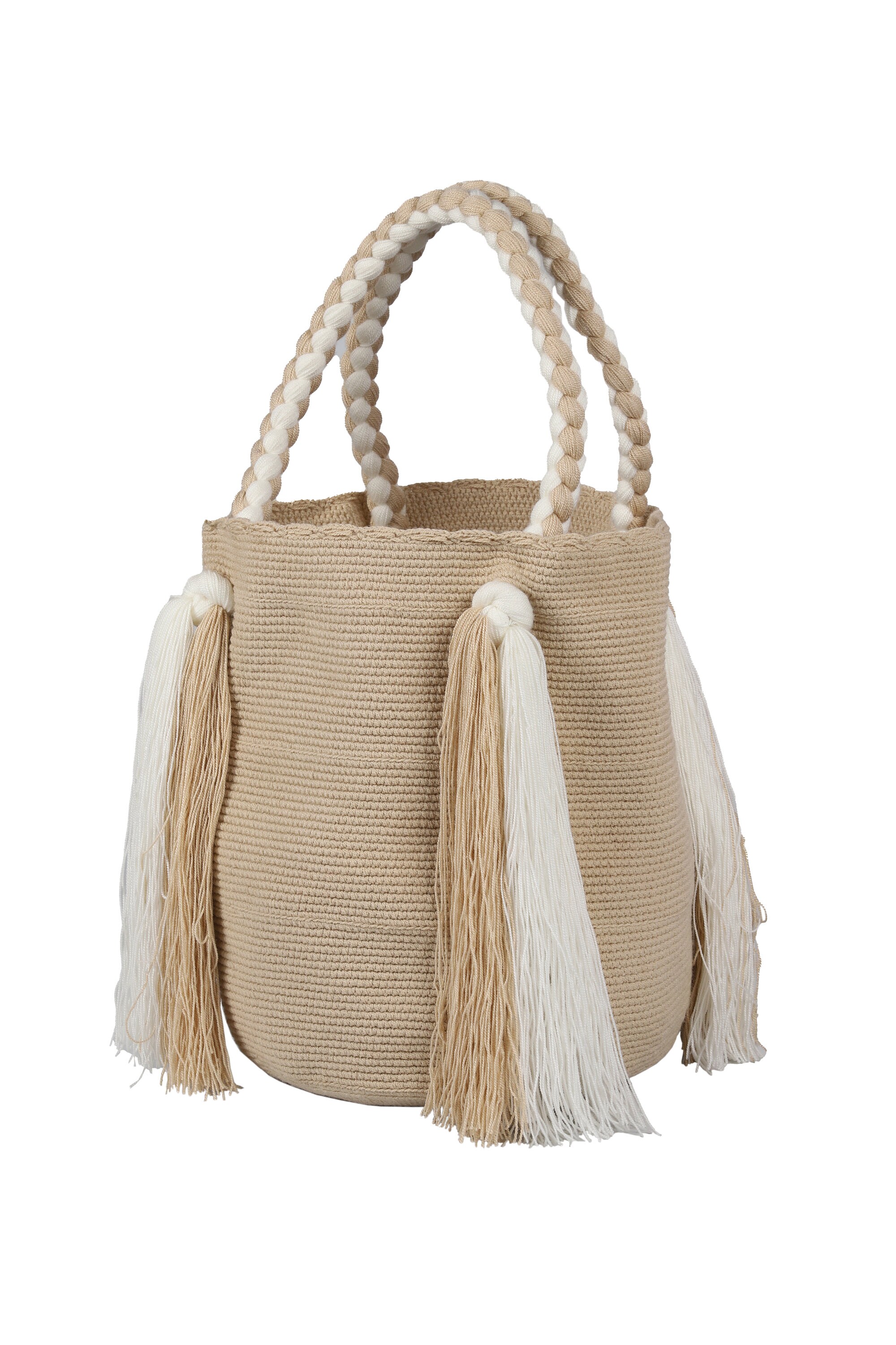 Large 100% Handmade Threaded Wayuu Bag / Tote With Stunning - Etsy