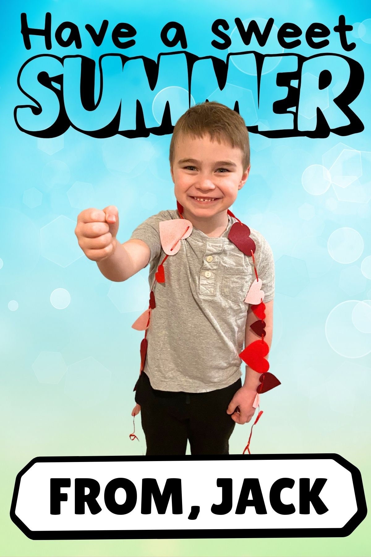 Editable End of the School Year Card With Personalized Photo, Name and ...