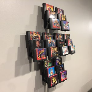 Retro Game Stands / Hanger / Display SEGA Genesis, SNES, NES Etc - Etsy
