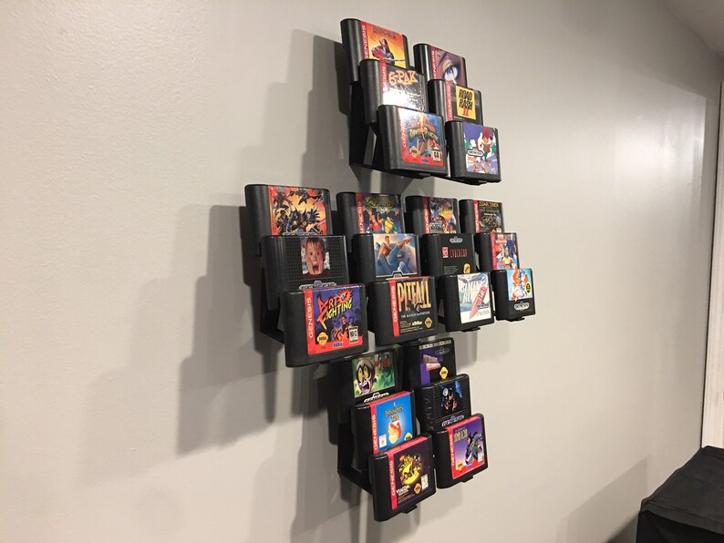 Retro Game Stands / Hanger / Display SEGA Genesis, SNES, NES Etc - Etsy
