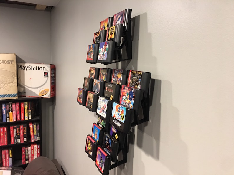 Retro Game Stands / Hanger / Display SEGA Genesis, SNES, NES Etc - Etsy