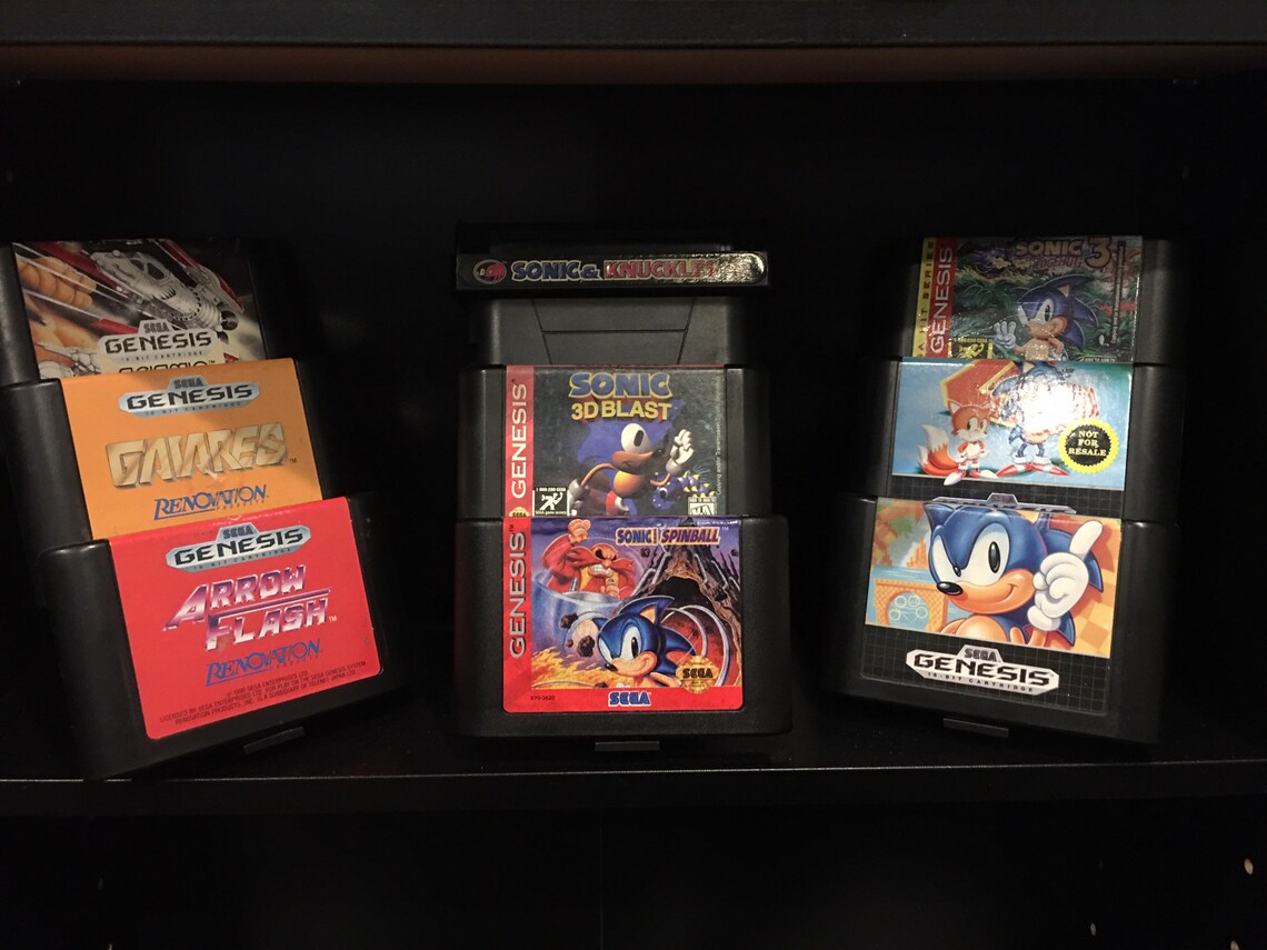 Retro Game Stands / Hanger / Display SEGA Genesis SNES NES - Etsy