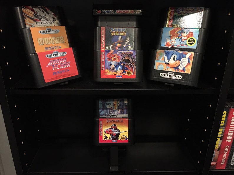 Retro Game Stands / Hanger / Display SEGA Genesis, SNES, NES Etc - Etsy