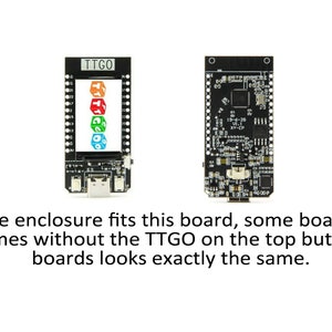 Hiletgo ESP32 TTGO T-display Enclosure / Case /shell - Etsy