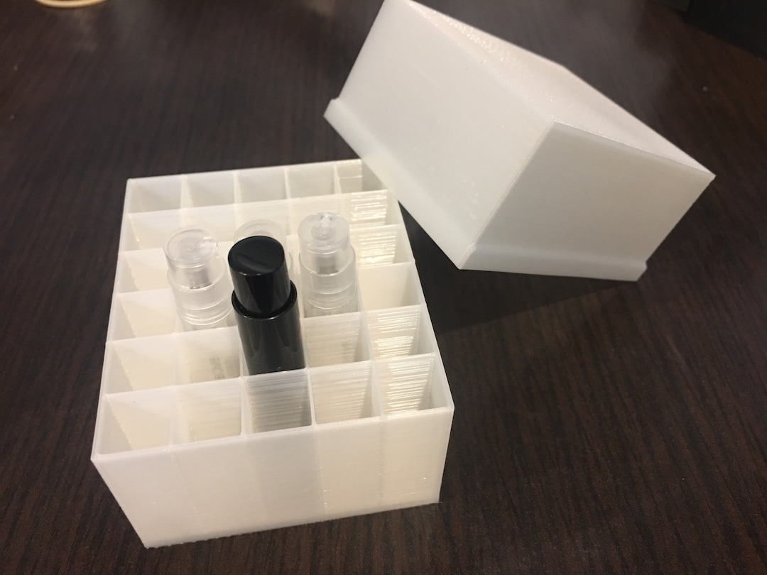 Sample Spray Vial Holder 1ml With Lid for Perfume / Cologne Bottles ...