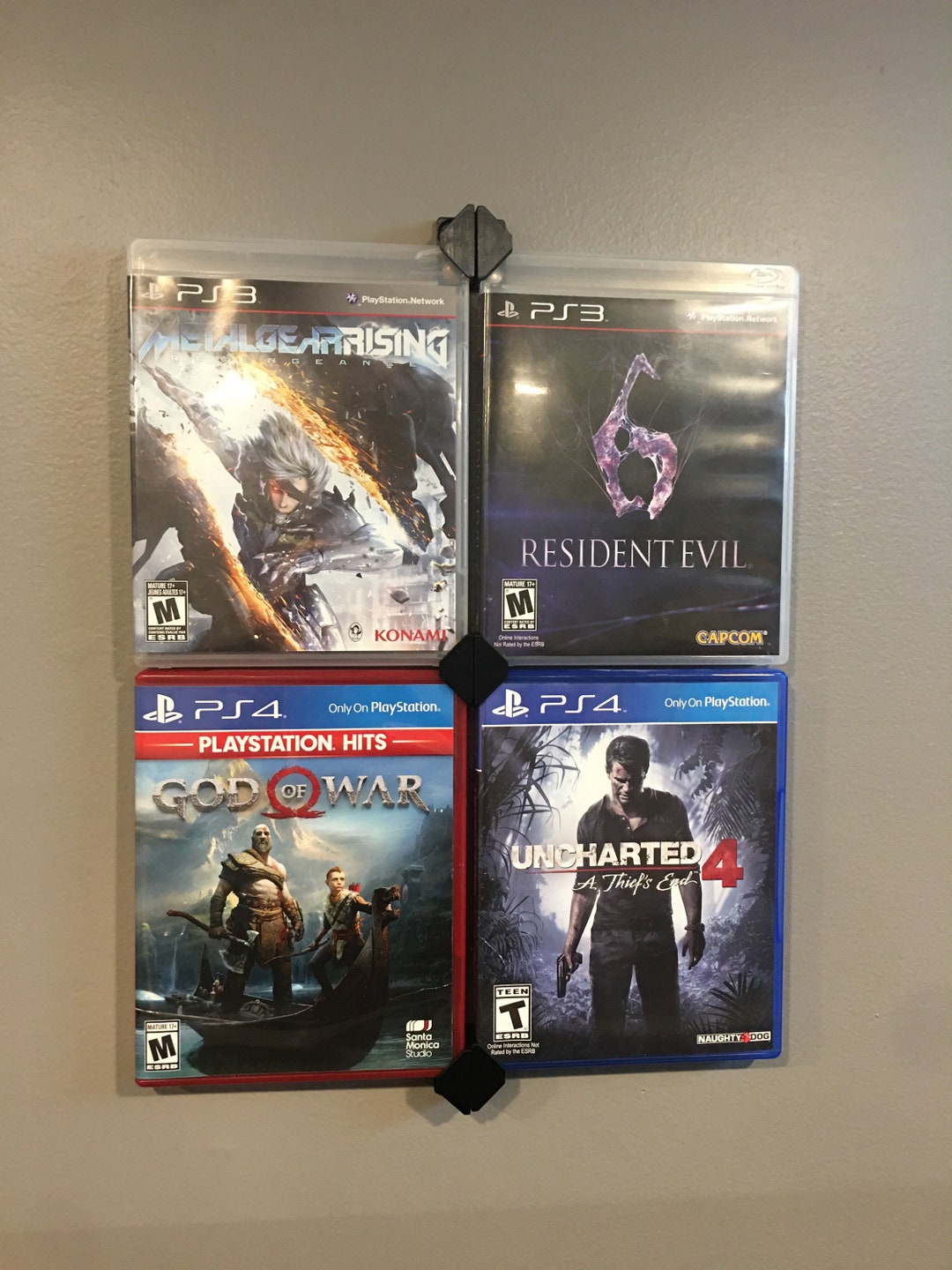 DVD, Blu-ray, PS3 PS4 Wall Hanger, Mount - Etsy