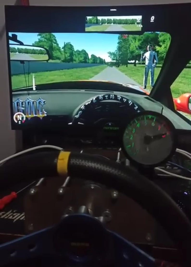 3D Printed Analog Tachometer | Sim Racing RPM Dashboard - Etsy