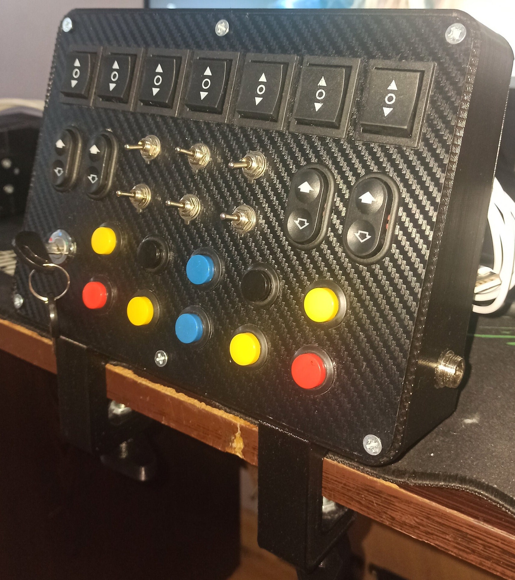 44-switch Button Box for Sim Racing - Ultimate 3D Printed Game ...