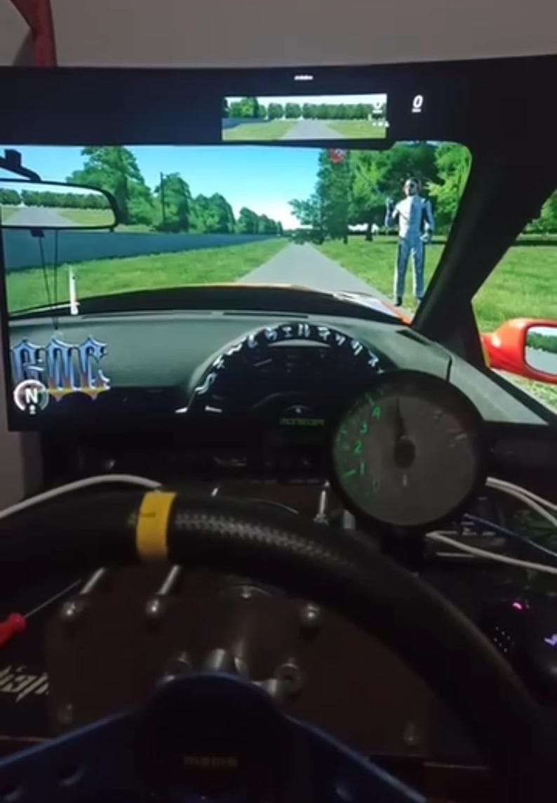 3D Printed Analog Tachometer | Sim Racing RPM Dashboard - Etsy