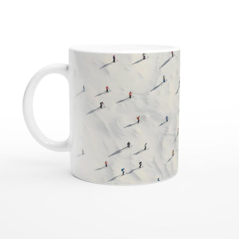 Minimalist Skiers Christmas Mug – Updated Bestseller for Winter Lovers ...