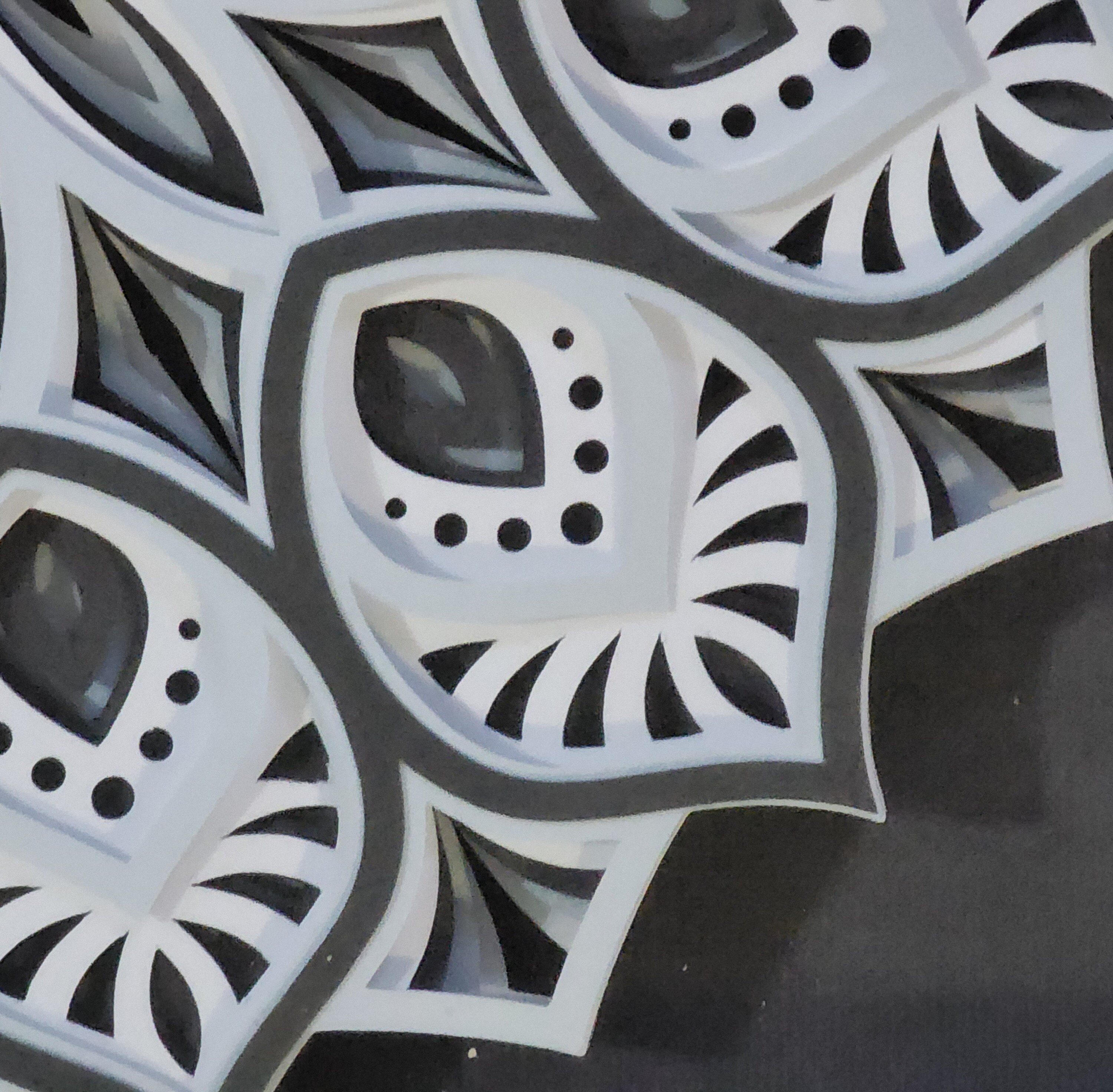 Mandala Art 3D Art Mandala Shadow Box Art Mandala Wall Art - Etsy