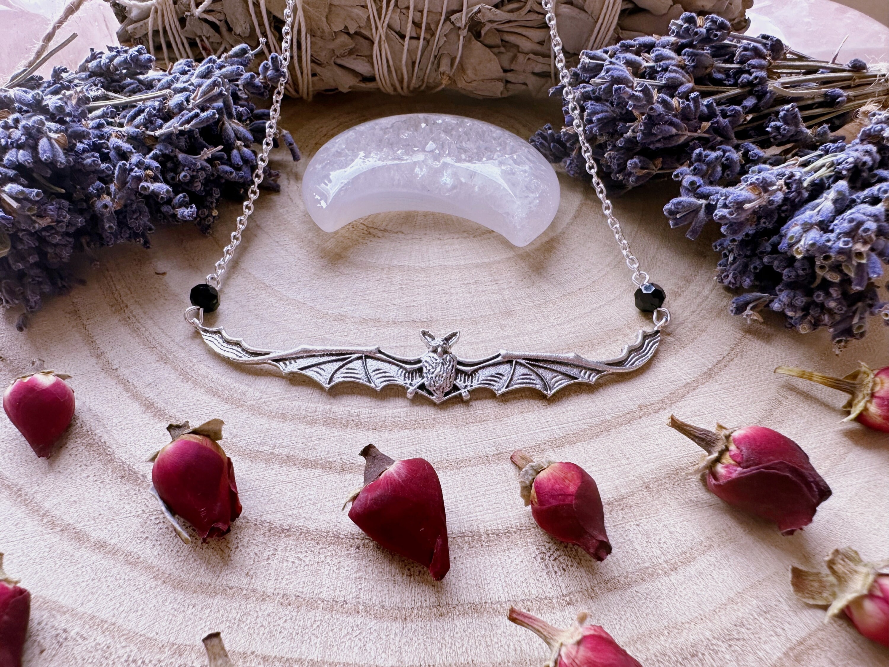 Gothic Vampire Bat Necklace Gothic Bat Necklace Gothic - Etsy