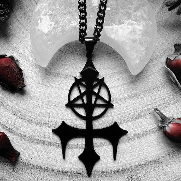 Metal Inverted Cross - Etsy