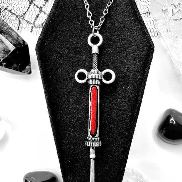 Syringe Necklace - Etsy