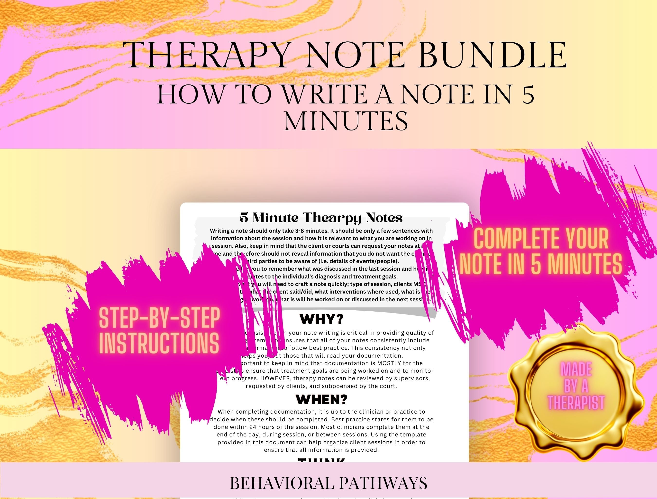 Digital Download; Step-by-step Instructions for How to Write a Clinical ...