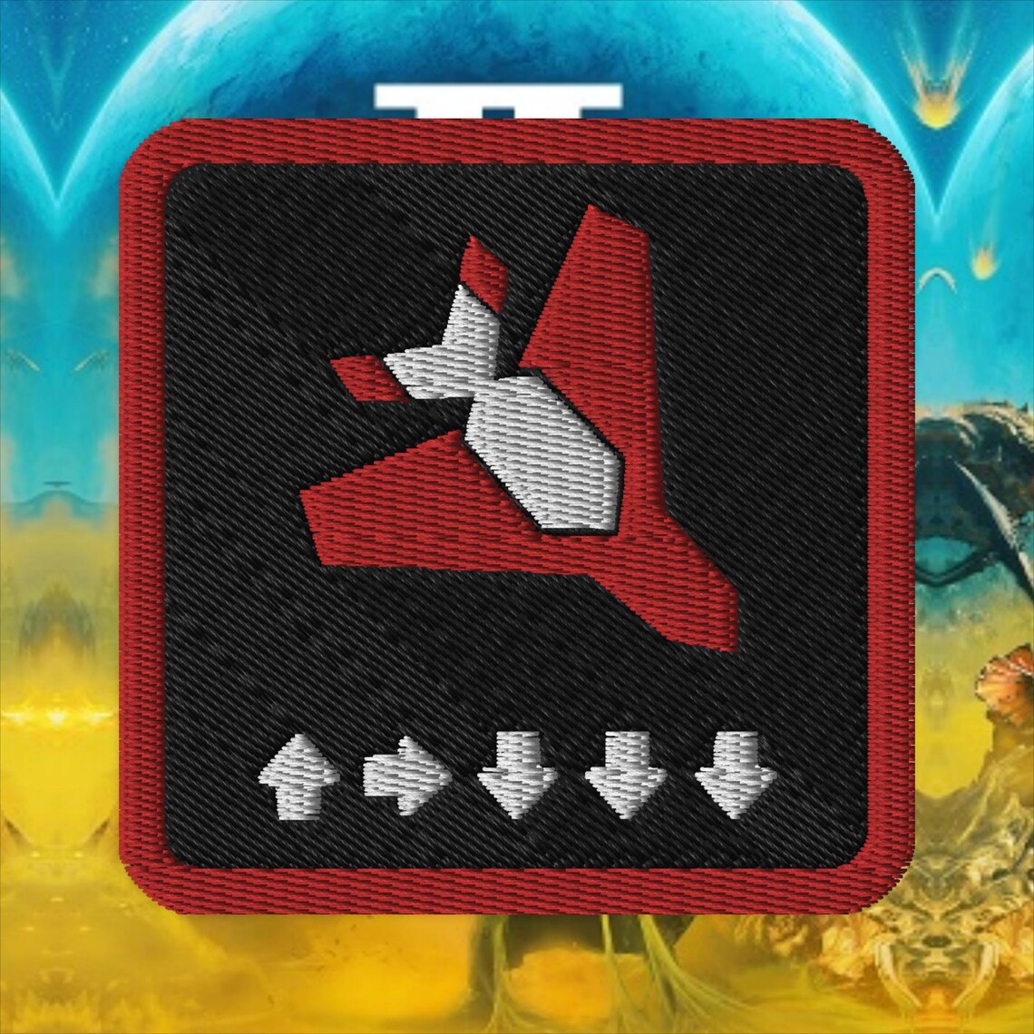 Helldivers 2: Embroided 500kg Bomb Patch - Etsy