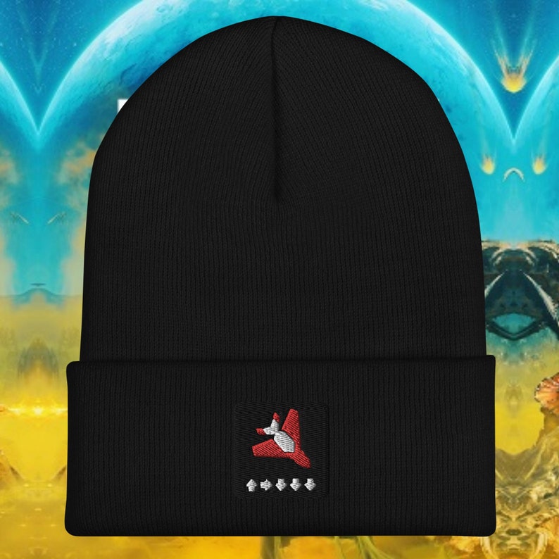 Helldivers 500kg Bomb Stratagem Cuffed Beanie - Etsy