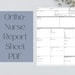 Ortho Nurse Report Sheet • SBAR Handoff Template (PDF) - Etsy