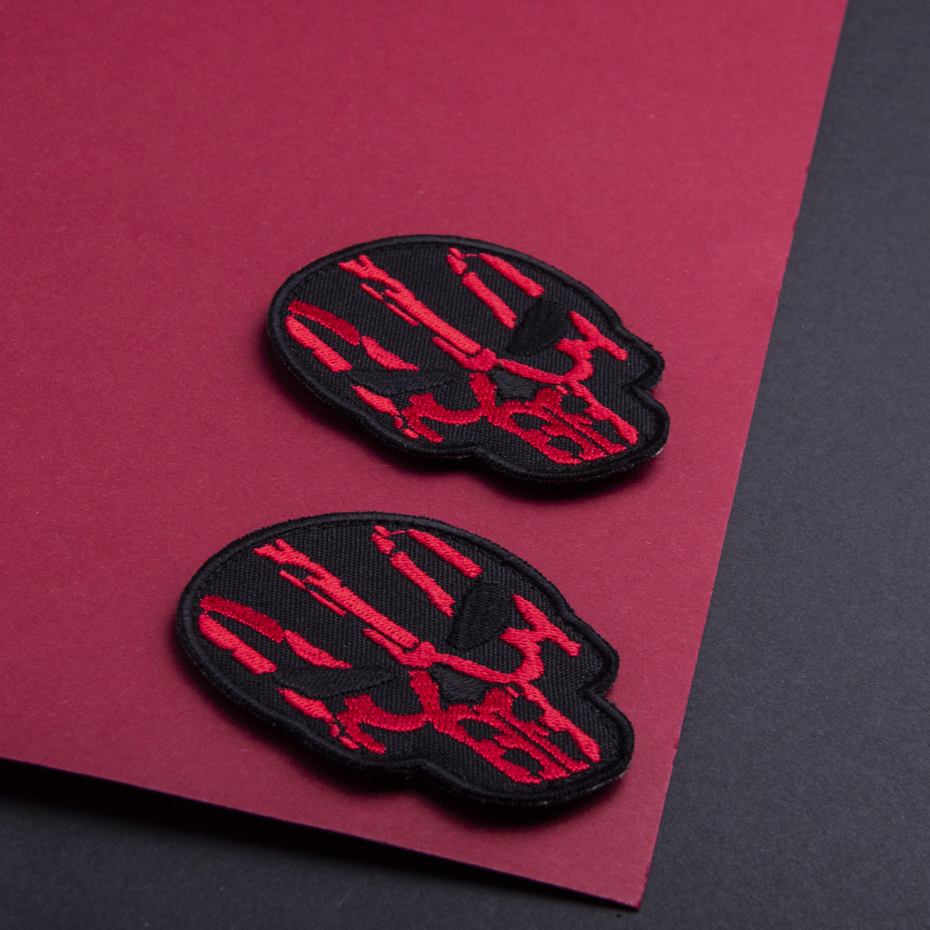 Chevron Velcro Patch Skull Coat of Arms of Ukraine 7.5x6 Cm ...