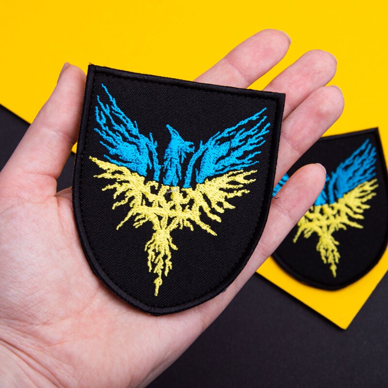 Phoenix Bird Patch - Etsy