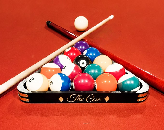 3D Printable Pool Cue Rack STL File: Customizable 9-cue Holder (digital ...